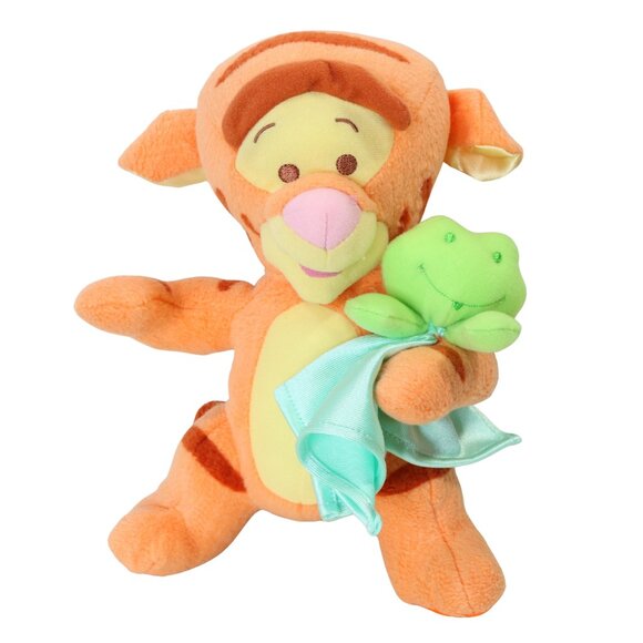 Disney | Toys | Disney Baby Tigger Plush Holding Frog Lovey Fisherprice ...